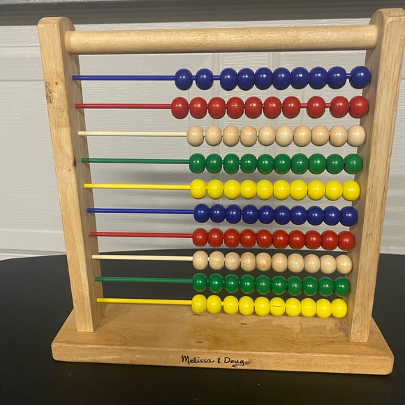Melissa & Doug | Toys | Melissa Doug Abacus Classic Wooden Educational ...